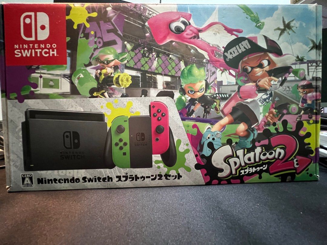 Gen 1 Limited EditIon UNPATCHED Nintendo Switch Splatoon 2 Edition ...