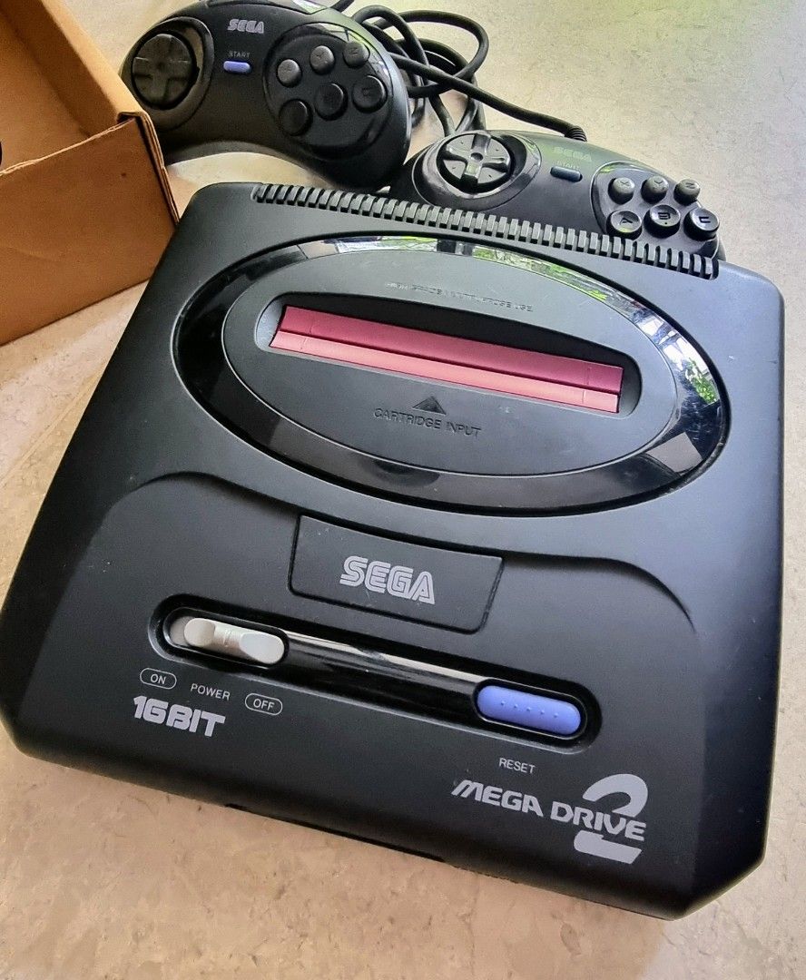 Local Full Set! Vintage Sega Mega Drive 2, Hobbies & Toys, Toys & Games ...