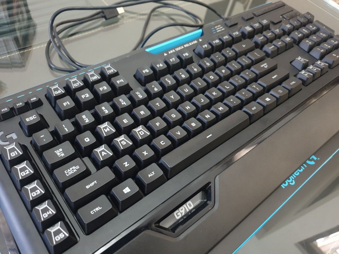 Logitech G910 Orion Spectrum RGB Mechanical Gaming Keyboard, Computers ...