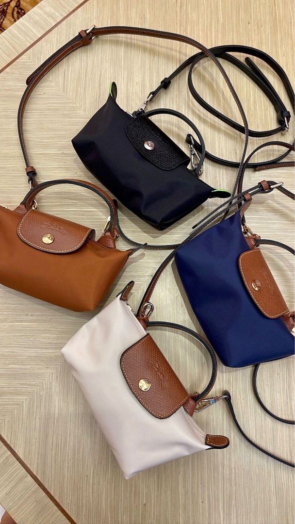 longchamp mini pouch with dling on Carousell