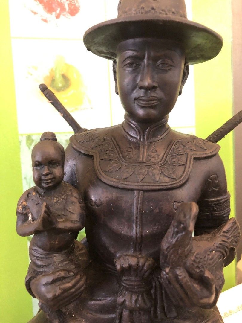 Lp Boon Sing - Phra Khun Paen Bucha - Thai Amulet - Buddha - Double ...