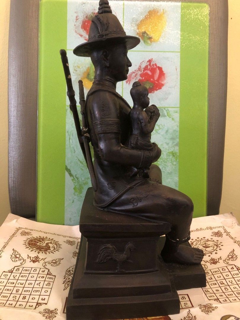 Lp Boon Sing - Phra Khun Paen Bucha - Thai Amulet - Buddha - Double ...