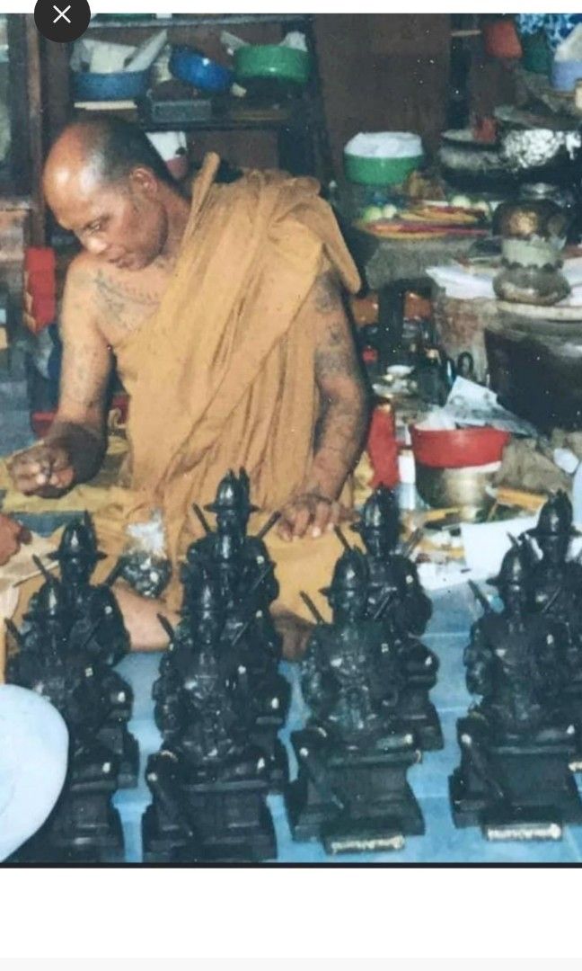 Lp Boon Sing - Phra Khun Paen Bucha - Thai Amulet - Buddha - Double ...