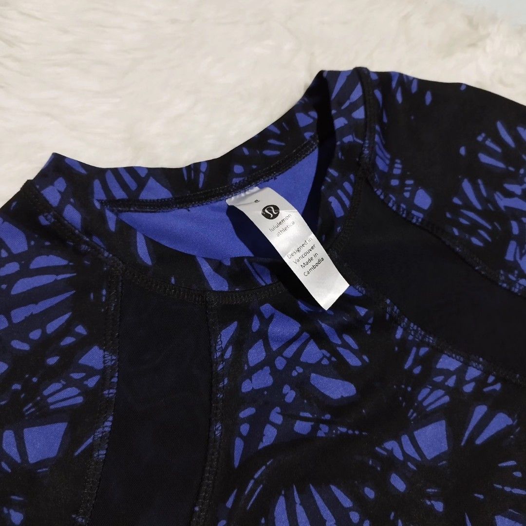 Lululemon Rash Guard, Women's Fashion, Swimwear, Rash guard on Carousell
