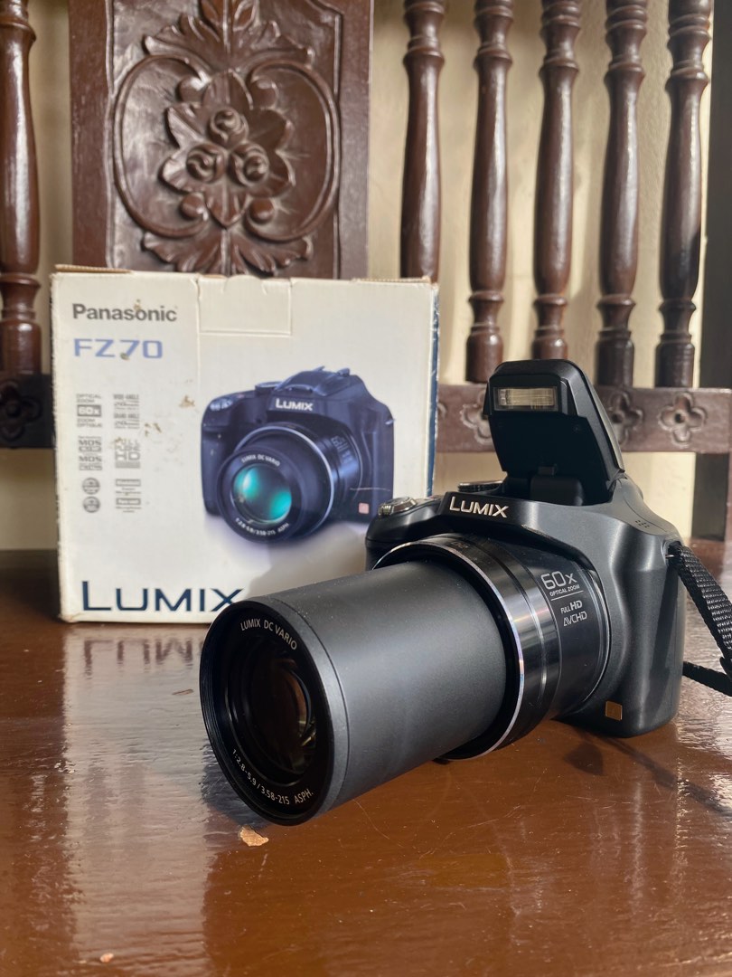 Lumix super zoom camera 60x zoom on Carousell