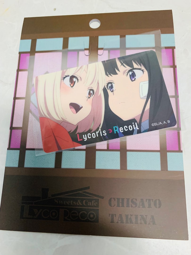 Lycoris Recoil Card, 興趣及遊戲, 書本 & 文具, 漫畫 - Carousell