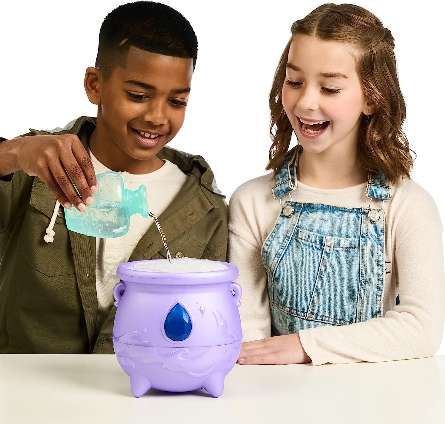 Magic Mixies Color Surprise Magic Cauldron. Reveal a Mixie Plushie from ...