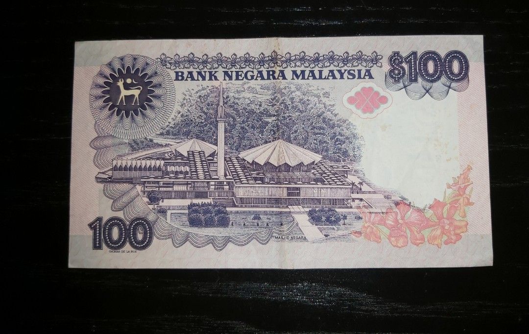 Malaysia one hundred ringgit seventh series, Hobbies & Toys ...