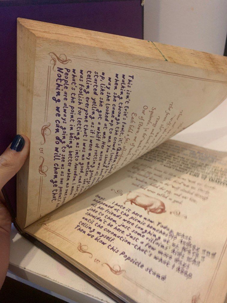 Mals Spell book disney on Carousell