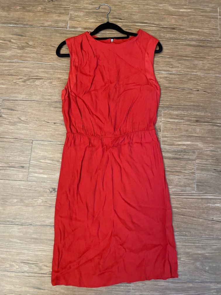 Mango orange red Dress, Women's Fashion, Dresses & Sets, Dresses on ...