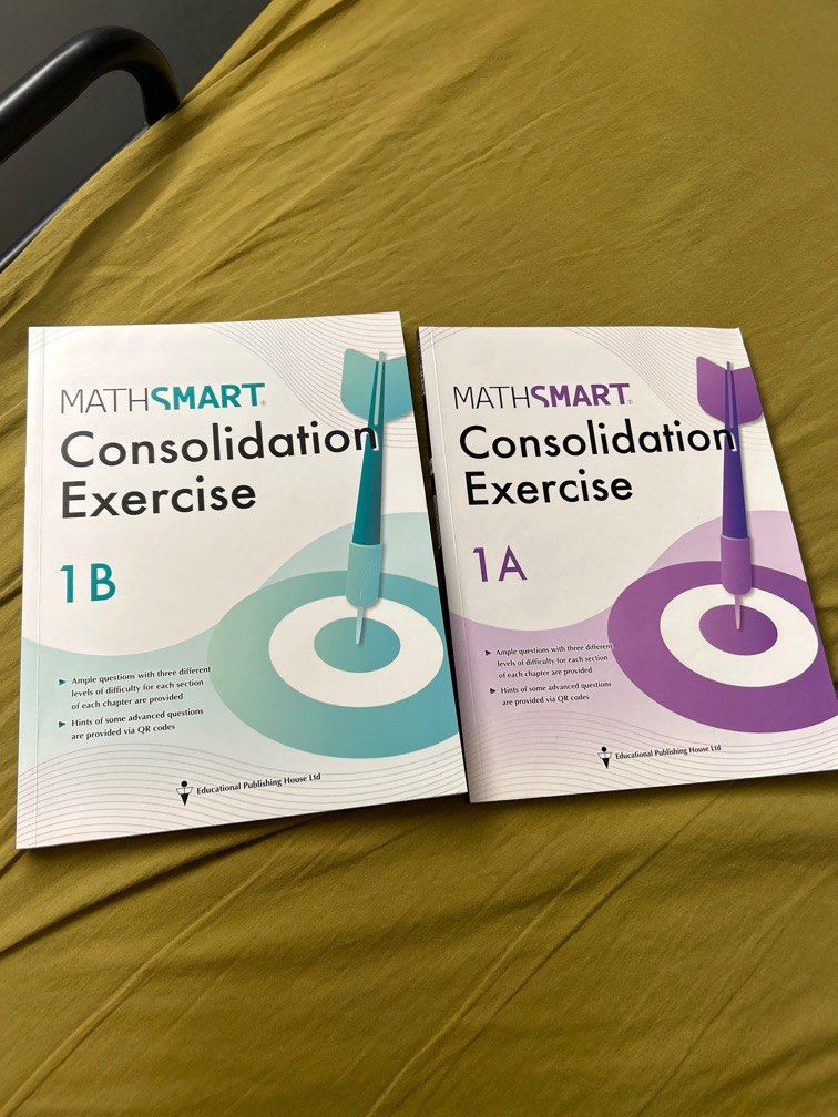 Mathsmart Consolidation exercise 1a/1b, 興趣及遊戲, 書本 & 文具, 教科書 - Carousell