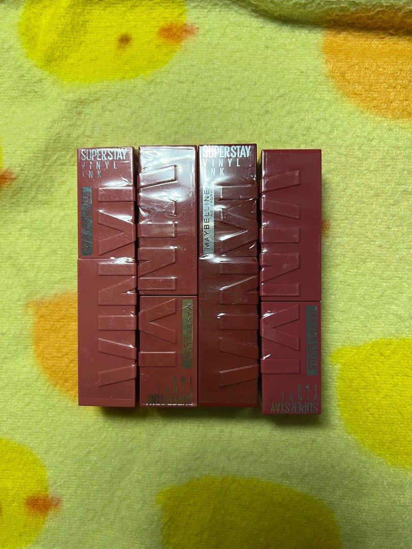 Maybelline Superstay Vinyl Ink liquid lipstick, 62 irresistible, 65 ...