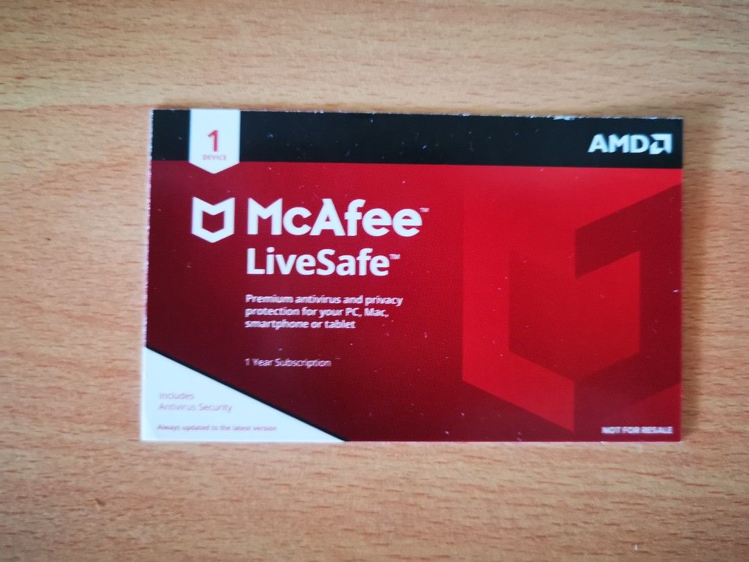 McAfee Premium Antivirus, Computers & Tech, Parts & Accessories ...
