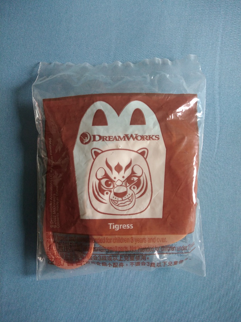 Mcdonalds DreamWorks, Tigress, Hobbies & Toys, Toys & Games on Carousell