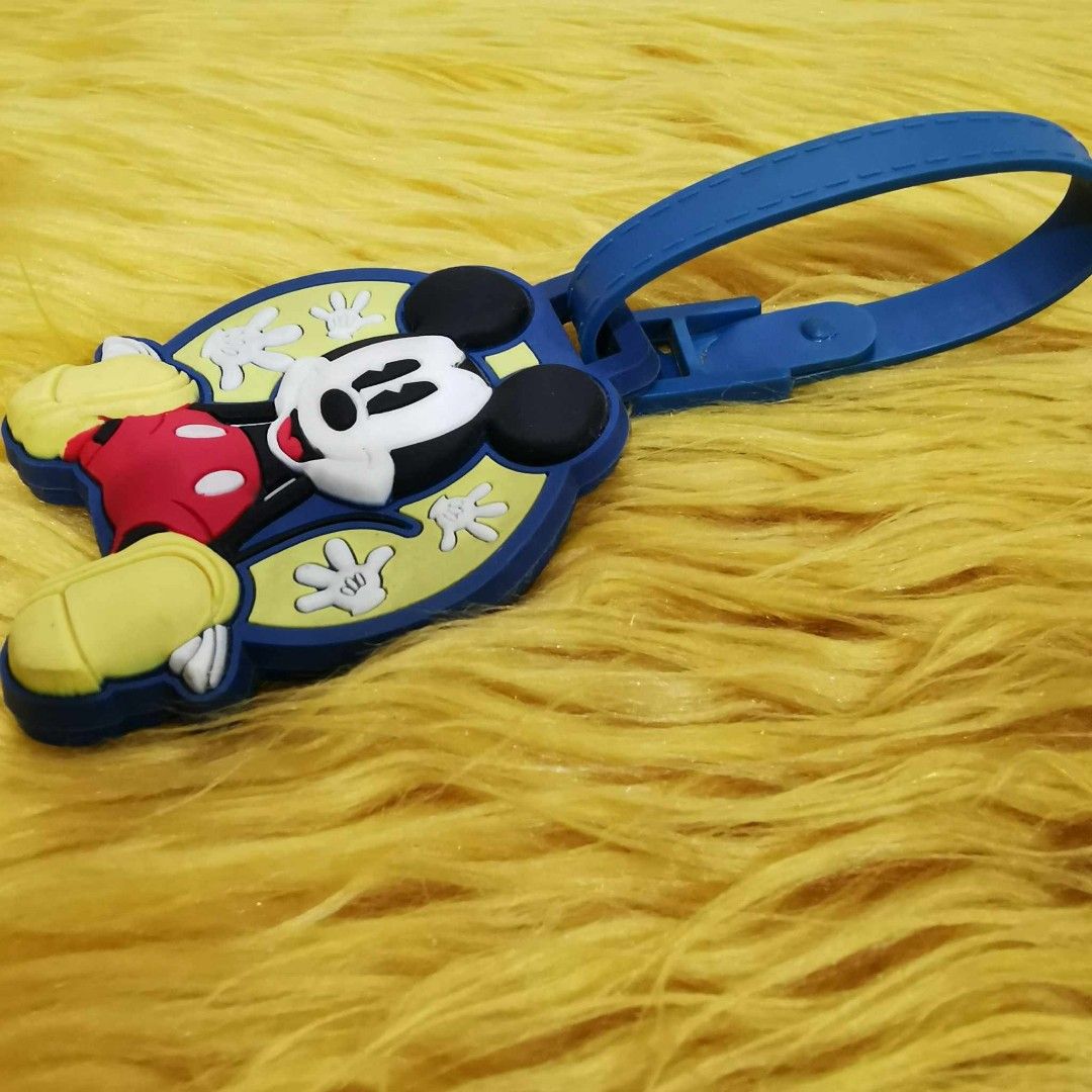 Mickey Mouse luggage/bag tag, Hobbies & Toys, Travel, Travel Essentials ...