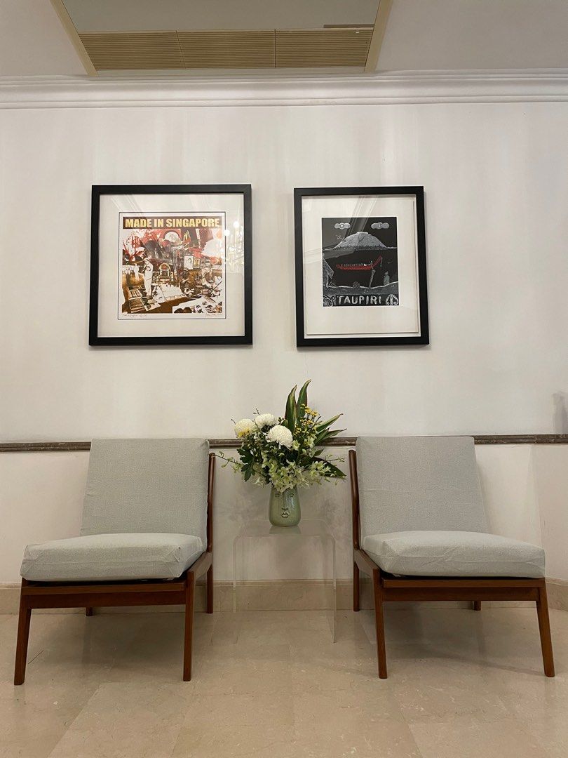 Mid Century Pak Awang Chairs - Teak, Furniture & Home Living, Furniture ...