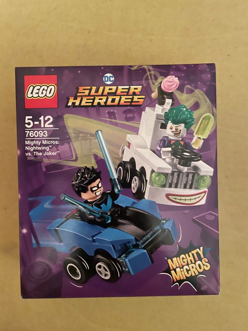 Mighty Micros: Nightwing Vs The Joker 76093 LEGO DC SUPERHEROES MARVEL ...
