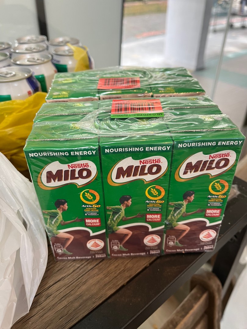 Milo packet drinks x12, Food & Drinks, Packaged & Instant Food on Carousell