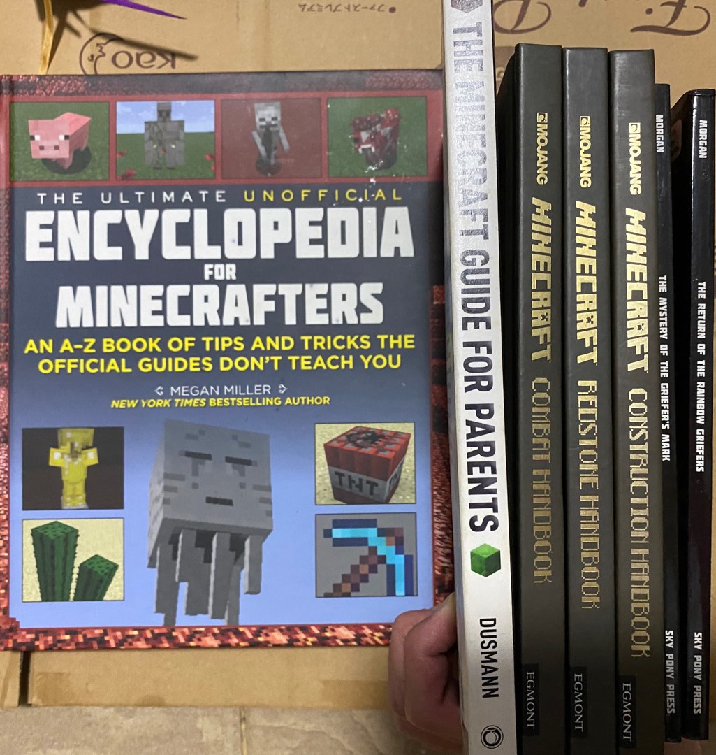 Minecraft books and others, Hobbies & Toys, Books & Magazines, Children ...