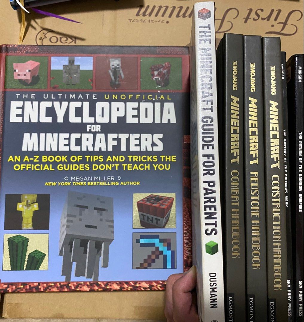 Minecraft books and others, Hobbies & Toys, Books & Magazines, Children ...