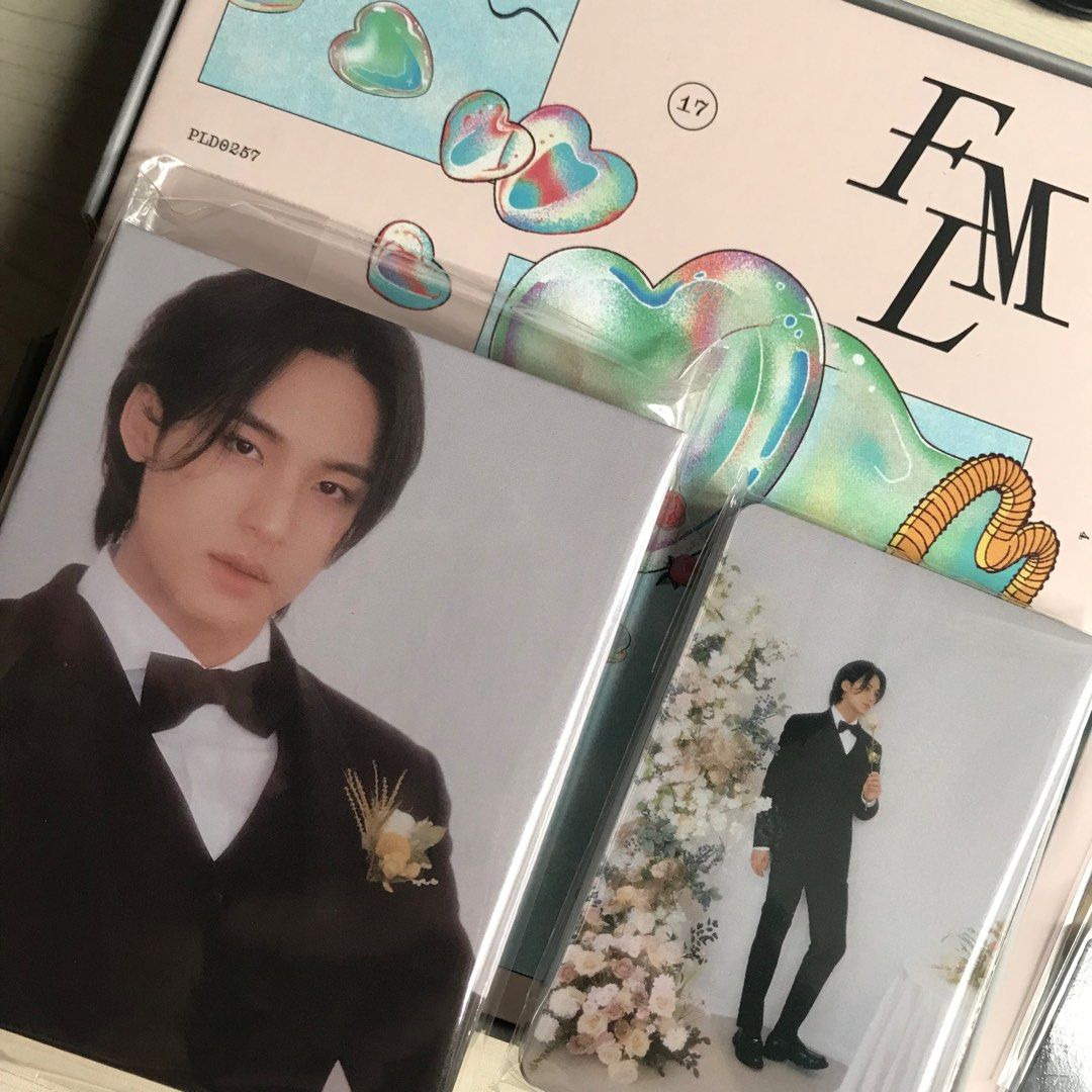 MINGYU FML CARVER UNSEALED WITH 4 PC SET, Hobbies & Toys, Memorabilia ...