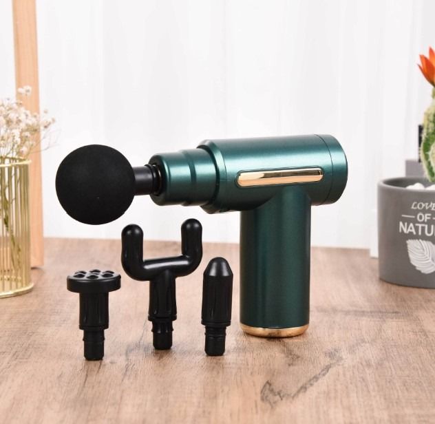 Mini Massage Gun Electric Impact Gun Muscle Relaxer Vibration Massage ...