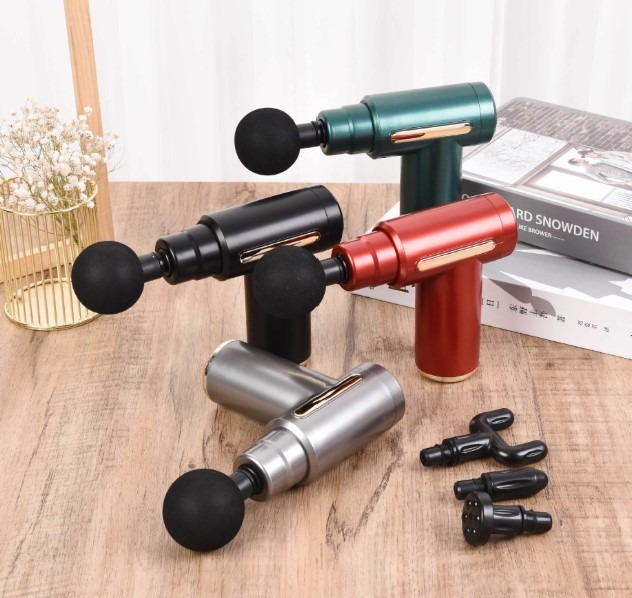 Mini Massage Gun Electric Impact Gun Muscle Relaxer Vibration Massage ...