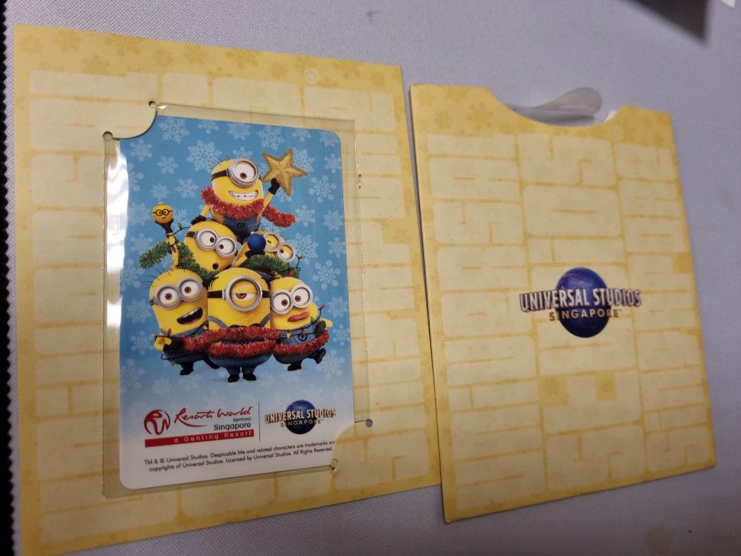 Minions ezlink card collectible gift, Hobbies & Toys, Memorabilia ...