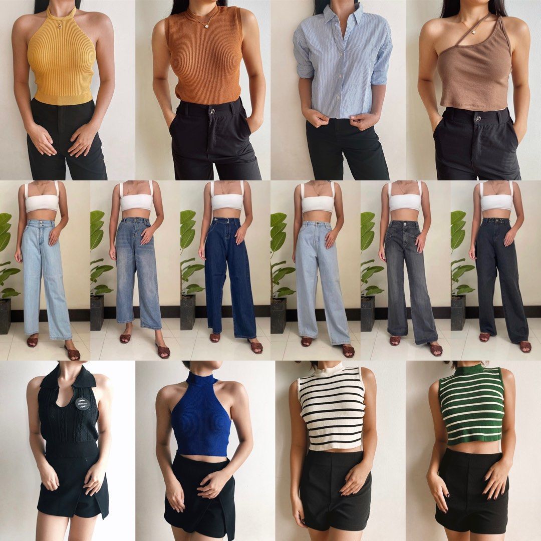 MIXED CLOTHES 100 ITEMS ++ FREEBIES, Women's Fashion, Tops, Blouses on ...