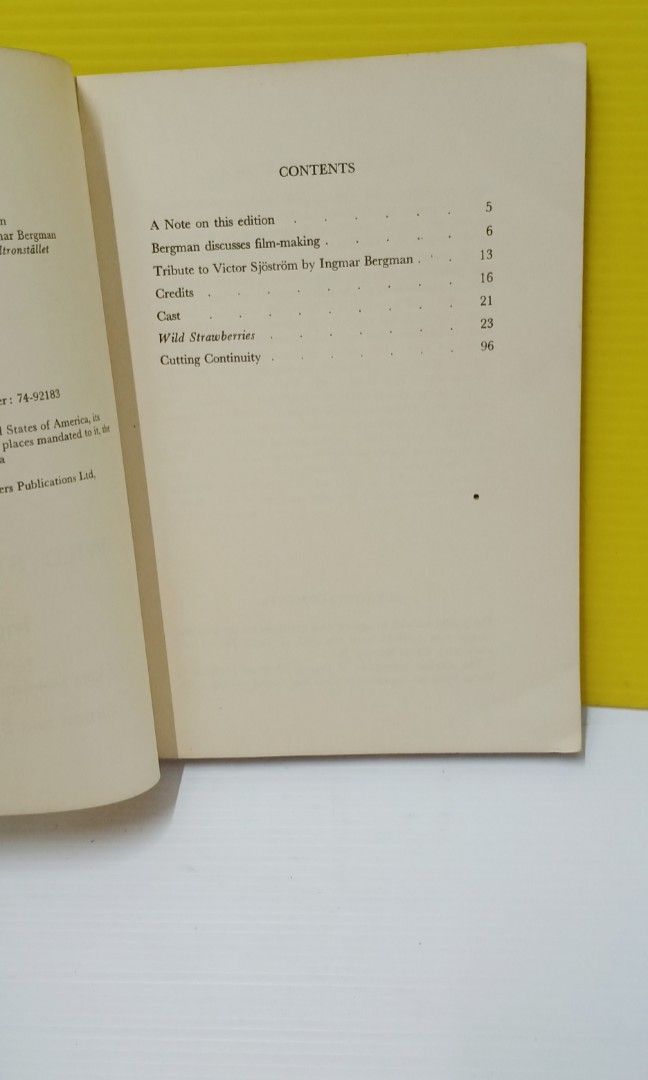 Modern Film Scripts, Antik, Lainnya di Carousell