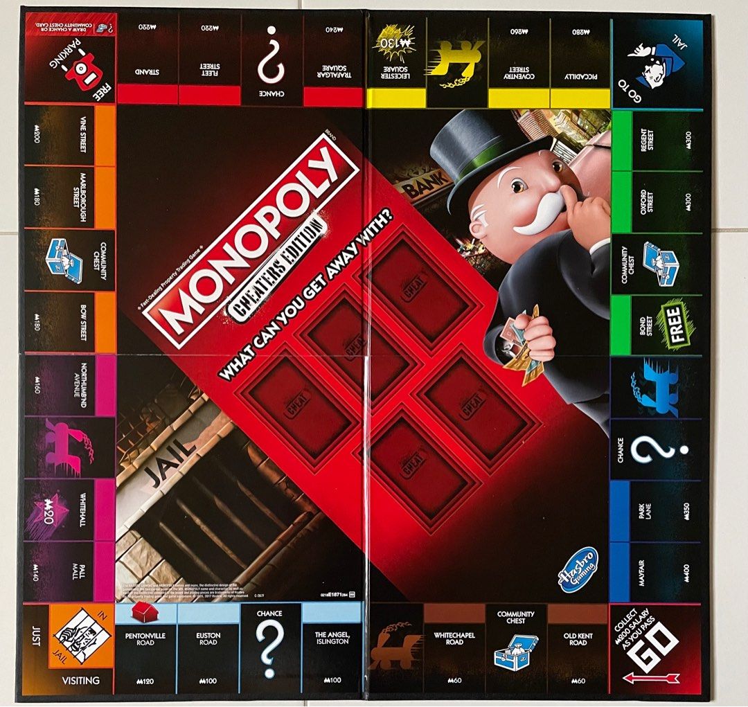 Monopoly Cheaters Edition, Hobbies & Toys, Toys & Games on Carousell