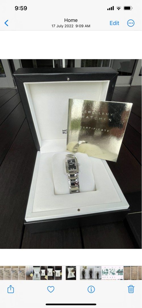 Mont Blanc Ladies Watch, Luxury, Watches on Carousell