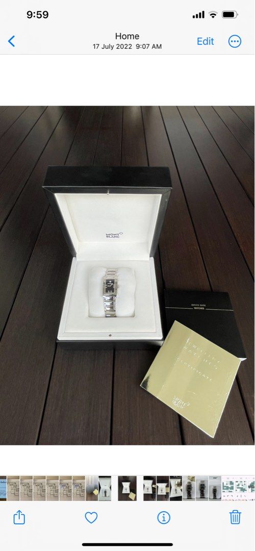 Mont Blanc Ladies Watch, Luxury, Watches on Carousell