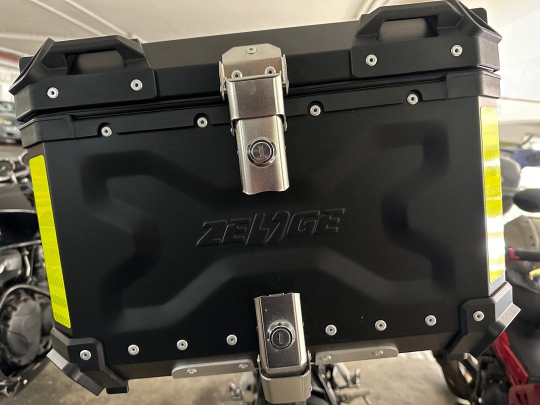 Motorbike Box: Zedge X-Pursuit Top Case 55l, Motorcycles, Motorcycle ...