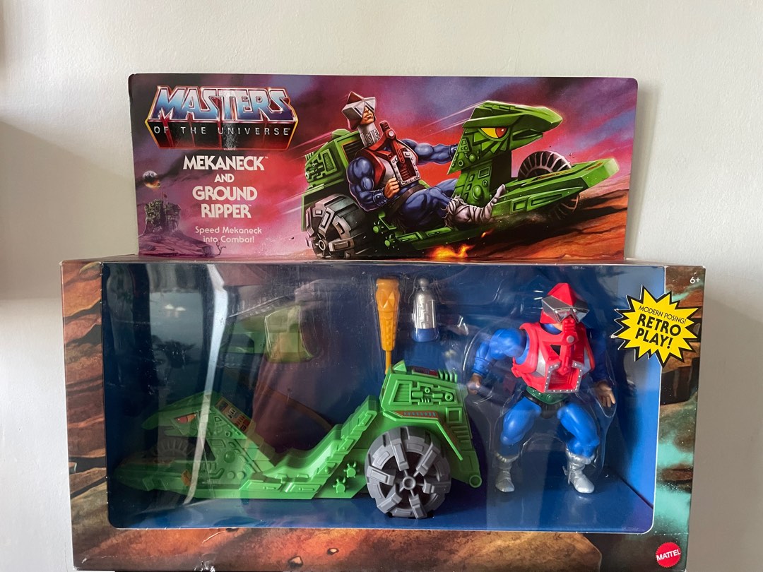MOTU Origins Ground Ripper and Mekanek, Hobbies & Toys, Toys & Games on ...