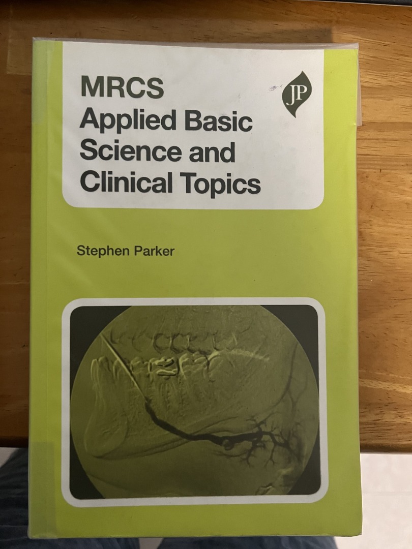 MRCS Applied Basic Science and Clinical Topic, Hobbies & Toys, Books ...