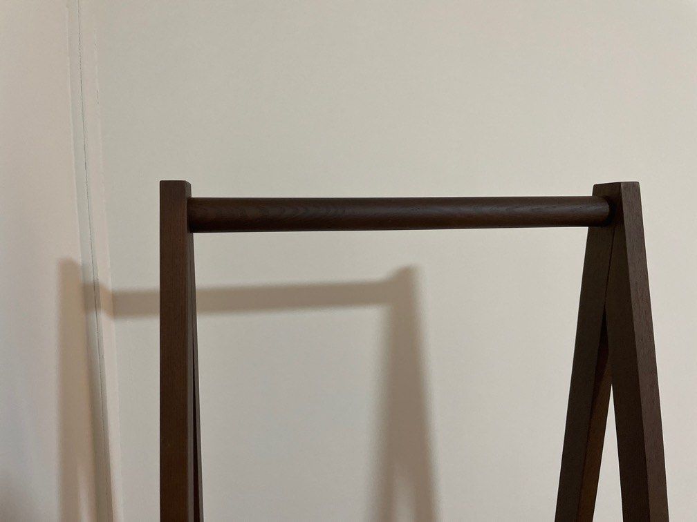 Muji Wooden Coat Rack, Furniture & Home Living, Furniture, Shelves ...