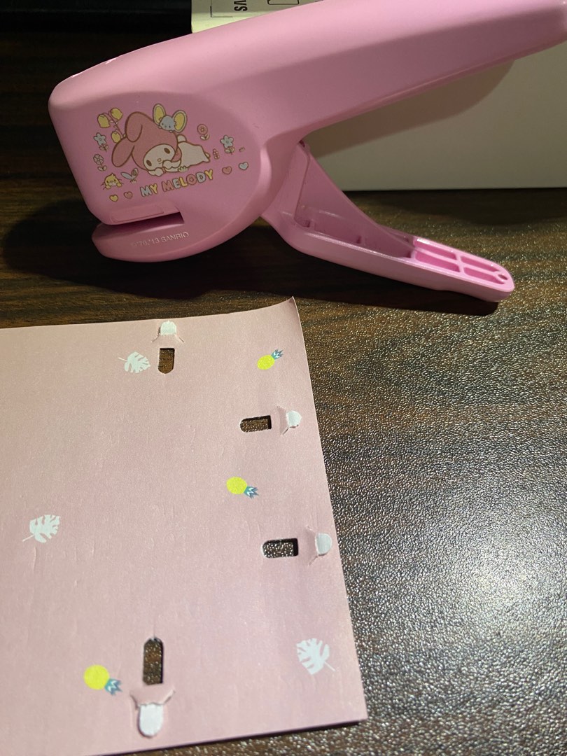 My Melody puncher, Hobbies & Toys, Stationary & Craft, Craft Supplies ...
