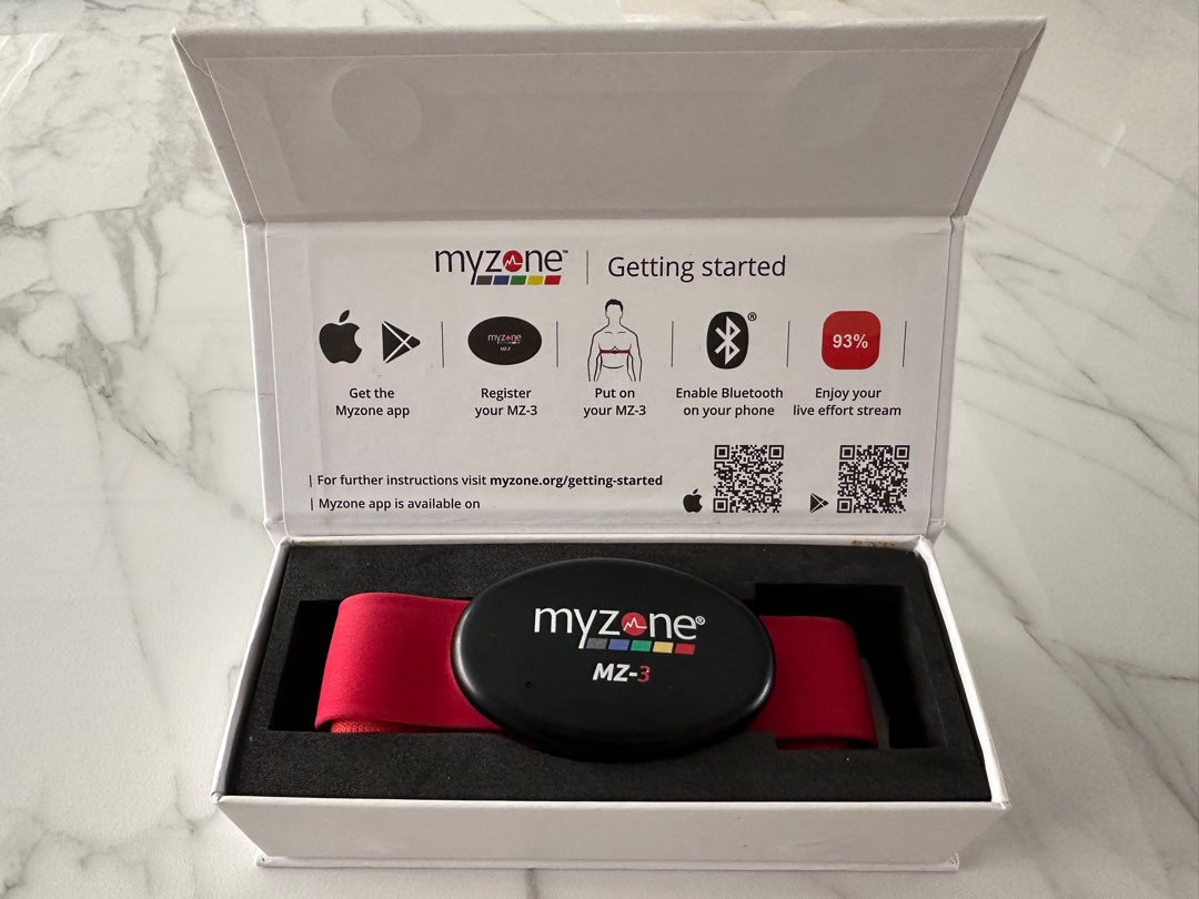 MyZone MZ-3 Fitness Heart Rate monitor, Sports Equipment, Exercise & Fitness, Cardio & Fitness ...
