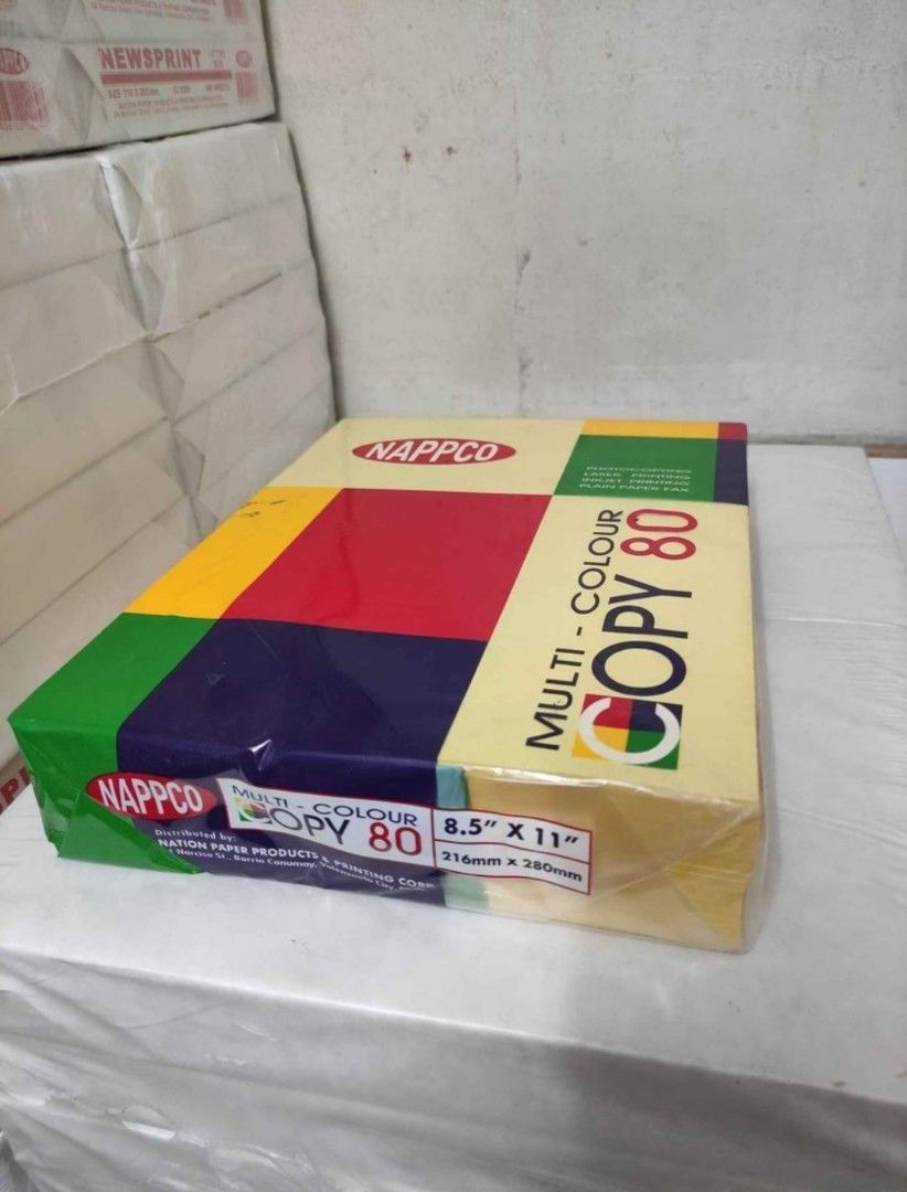 Nappco copy 80 colored paper 500 sheets per ream, Computers & Tech ...