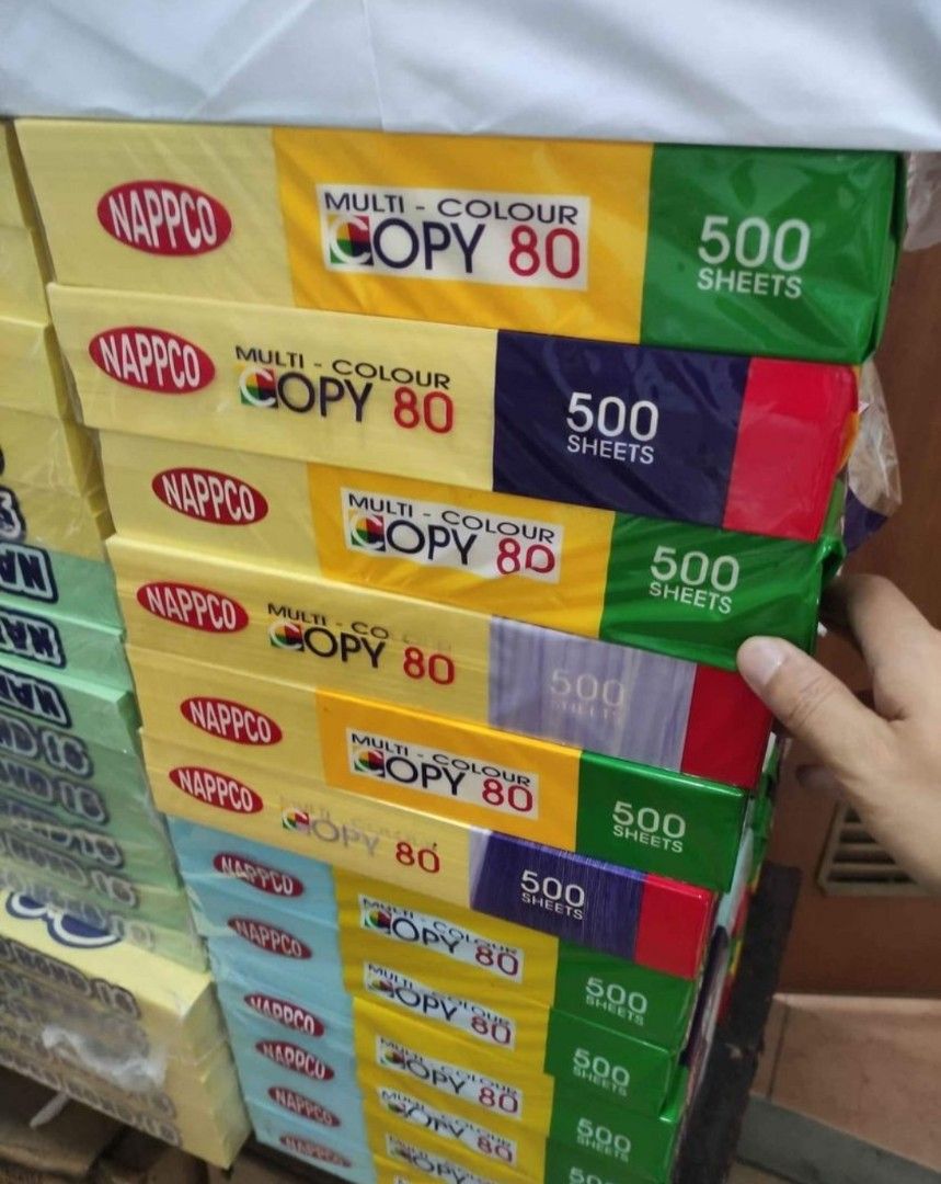 Nappco copy 80 colored paper 500 sheets per ream, Computers & Tech ...