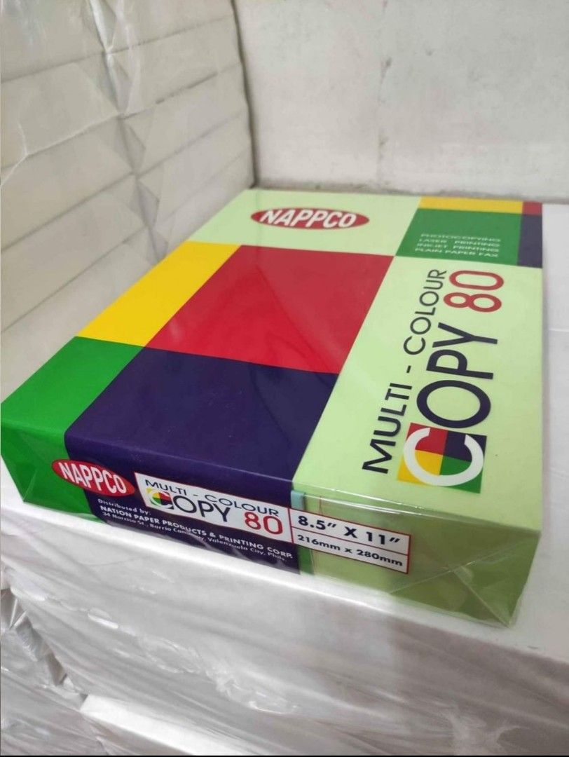 Nappco copy 80 colored paper 500 sheets per ream, Computers & Tech ...