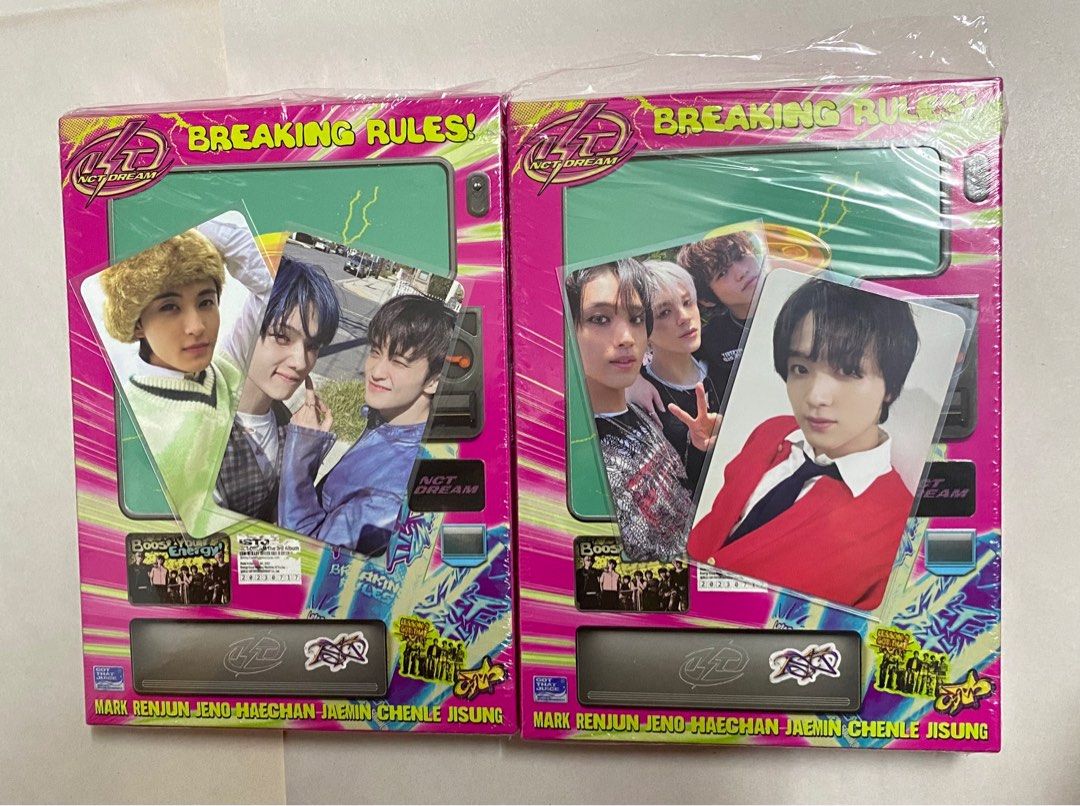 NCT DREAM ISTJ poster / vending machine/ 7dream qr ver. MARK HAECHAN ...