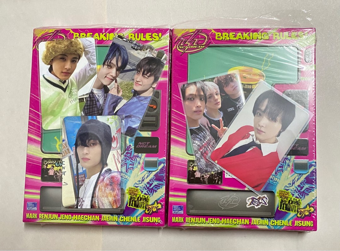 NCT DREAM ISTJ VENDING MACHINE VER SET Mark Haechan, 興趣及遊戲, 收藏品及紀念品, 韓流 ...