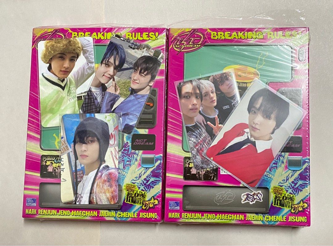 NCT DREAM ISTJ VENDING MACHINE VER SET Mark Haechan, 興趣及遊戲, 收藏品及紀念品, 韓流 ...