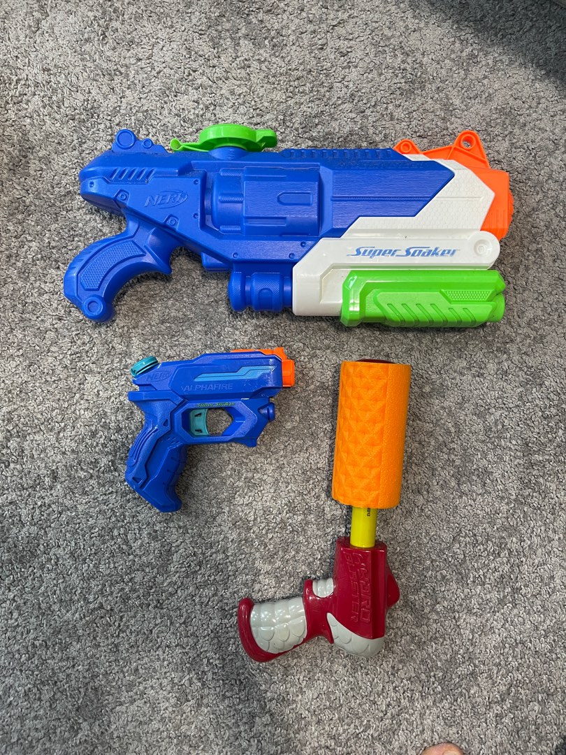 Nerf & Super Soaker water guns, Hobbies & Toys, Toys & Games on Carousell