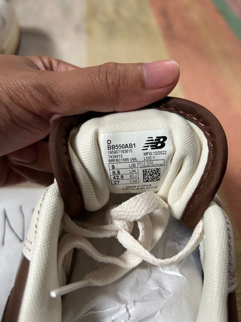 New Balance 550 ALD Brown, Men's Fashion, Footwear, Sneakers on Carousell