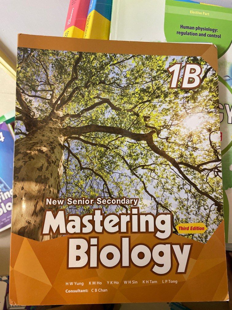 New senior secondary mastering biology book 1B, 興趣及遊戲, 書本 & 文具, 教科書 ...