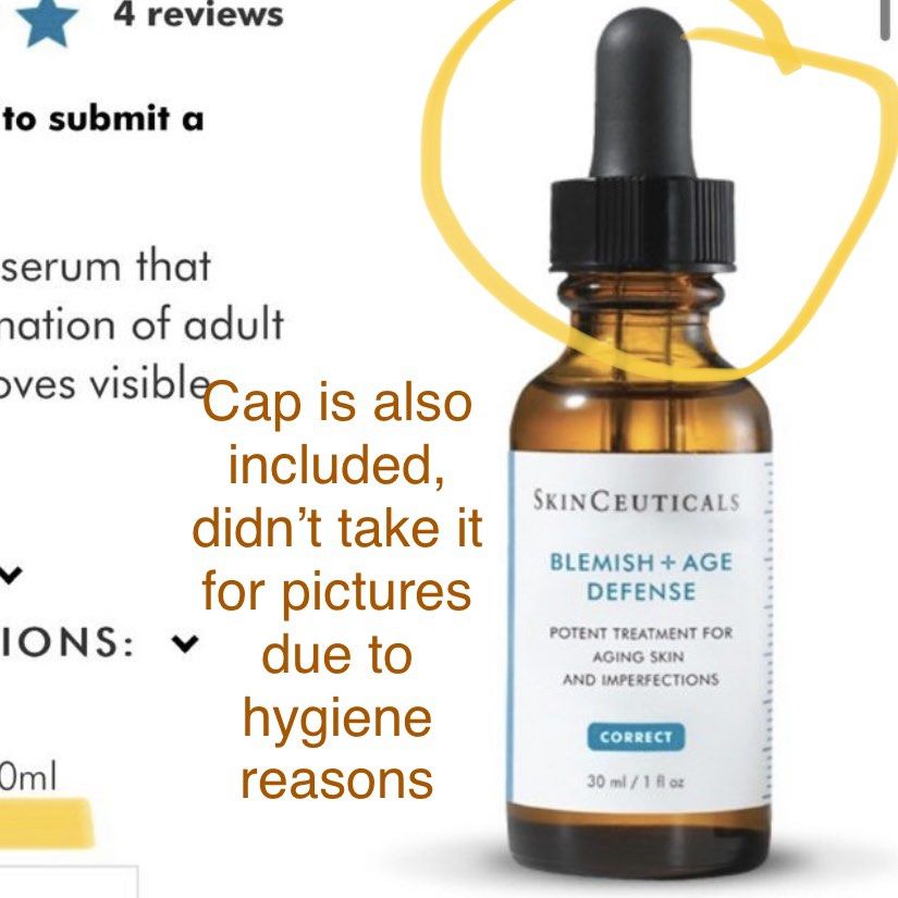 [New] Skin Ceuticals Blemish + Age Defence Corrective Serum (Two ...