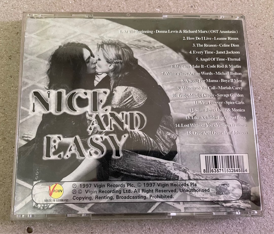 Nice and easy compilation album CD, Hobbies & Toys, Music & Media, CDs ...